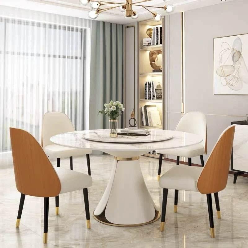 Buy Lauria Sintered Stone Round Dining Table Online in Singapore ...
