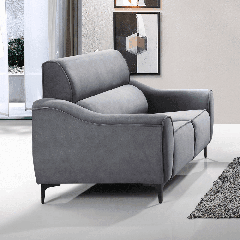 Buy Diego Grey Fabric Sofa (Pet Friendly Fabric) Online in Singapore ...